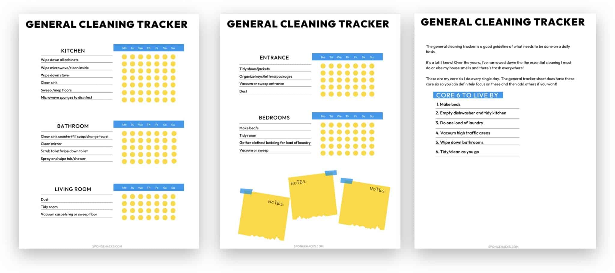 106 Must-Know General Cleaning Tips (+ Free Tracker)