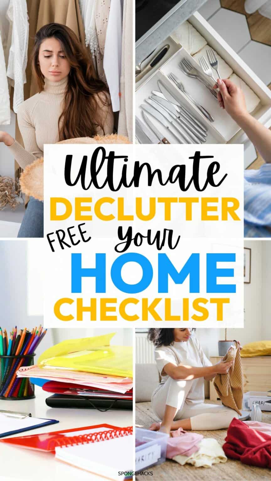 The Only Declutter Your Home Checklist You'll Ever Need