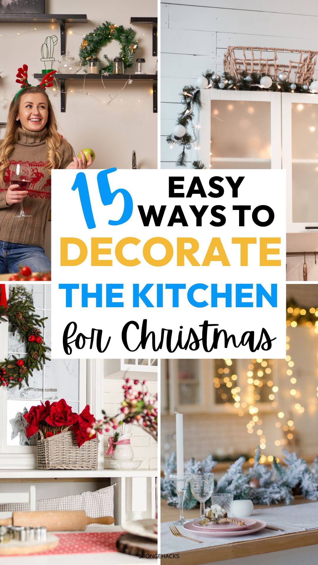 The Christmas Cabinet Decor Idea That Instantly Made My Kitchen Feel ...
