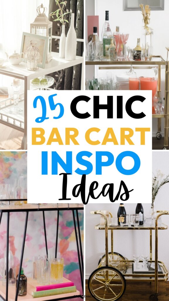 25 Cute Bar Cart Inspo Ideas I Can't Get Enough Of