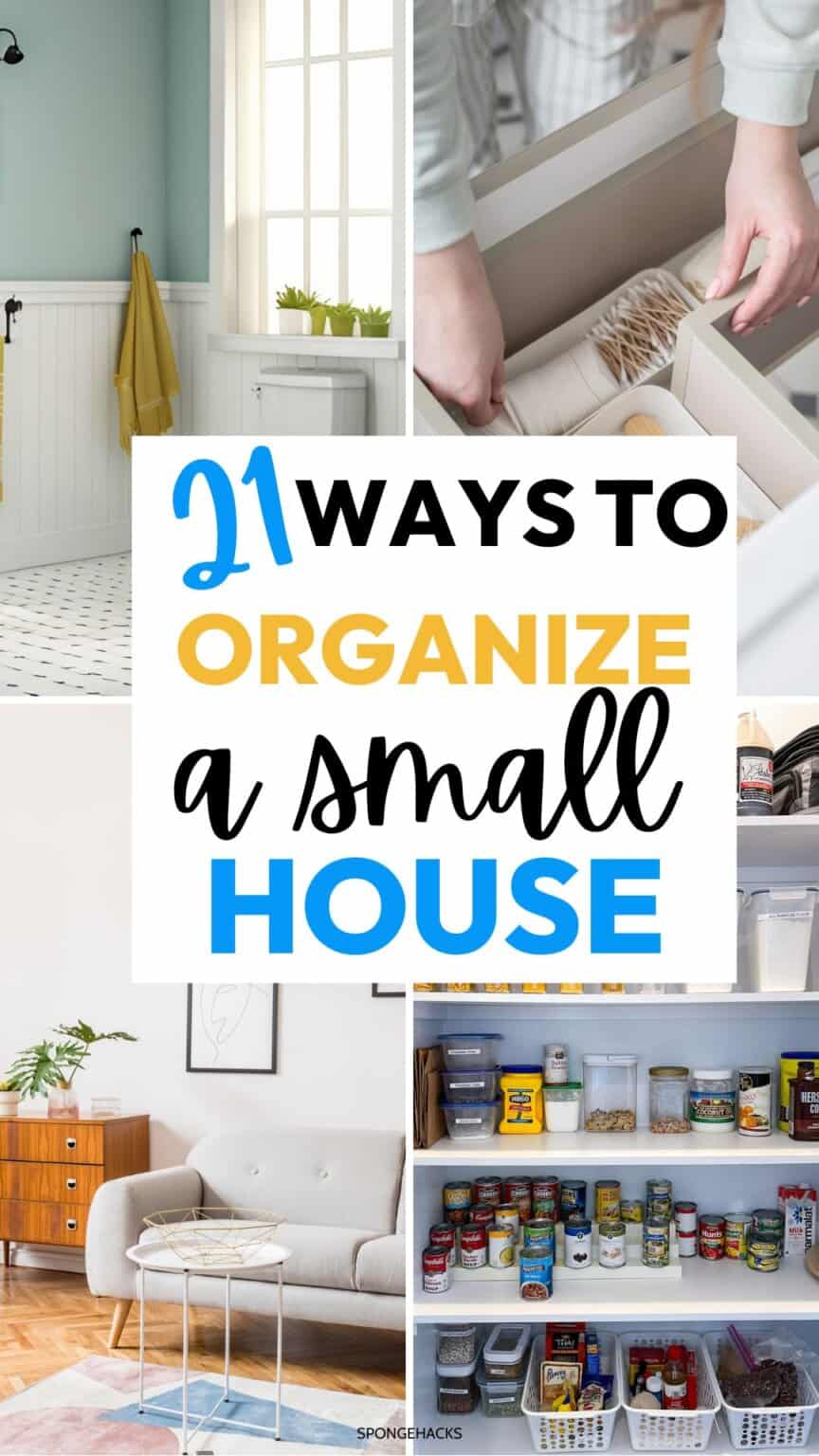 21 Ways to Organize Your Small House With No Storage