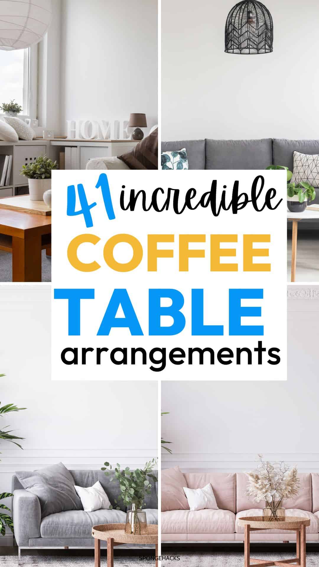 The Incredible Coffee Table Arrangement That Instantly Made My Living ...
