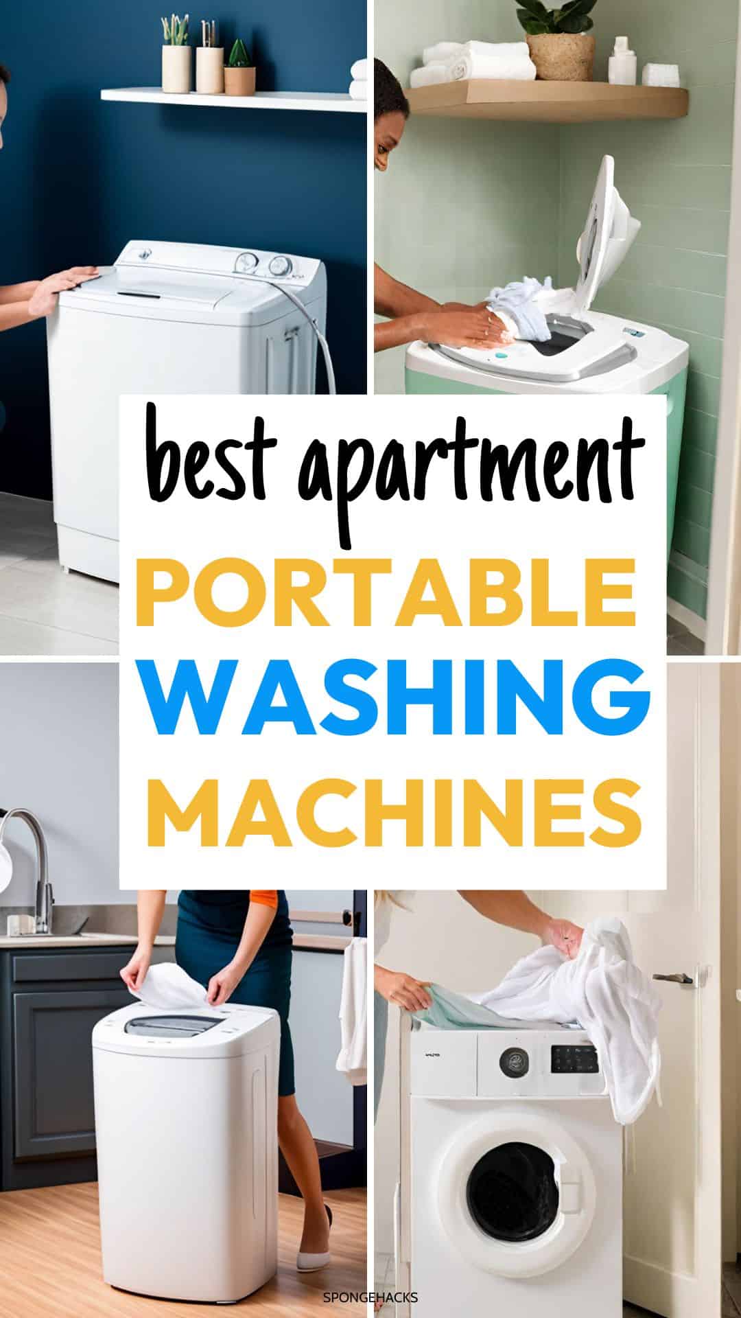 These Portable Washing Machines for Apartments (Without Hookups) Are Genius