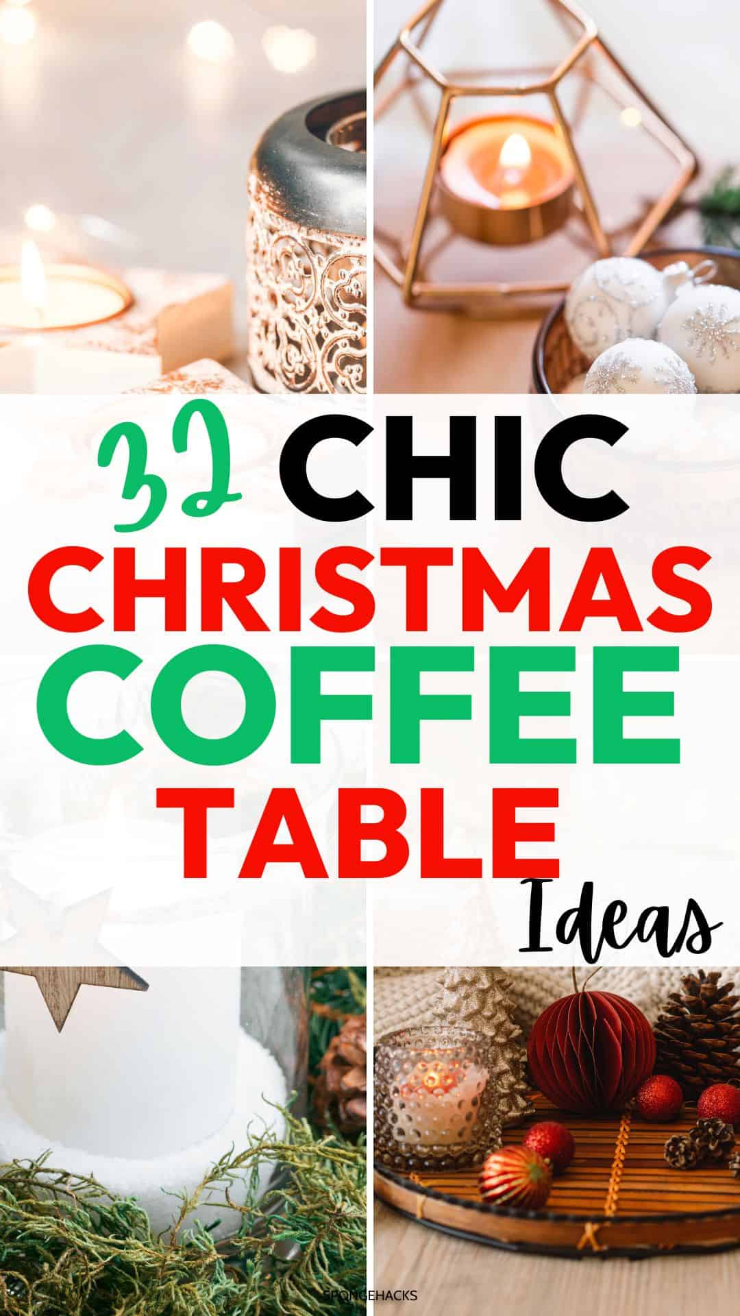 The Christmas Coffee Table Decor That Instantly Makes Your Living Room ...