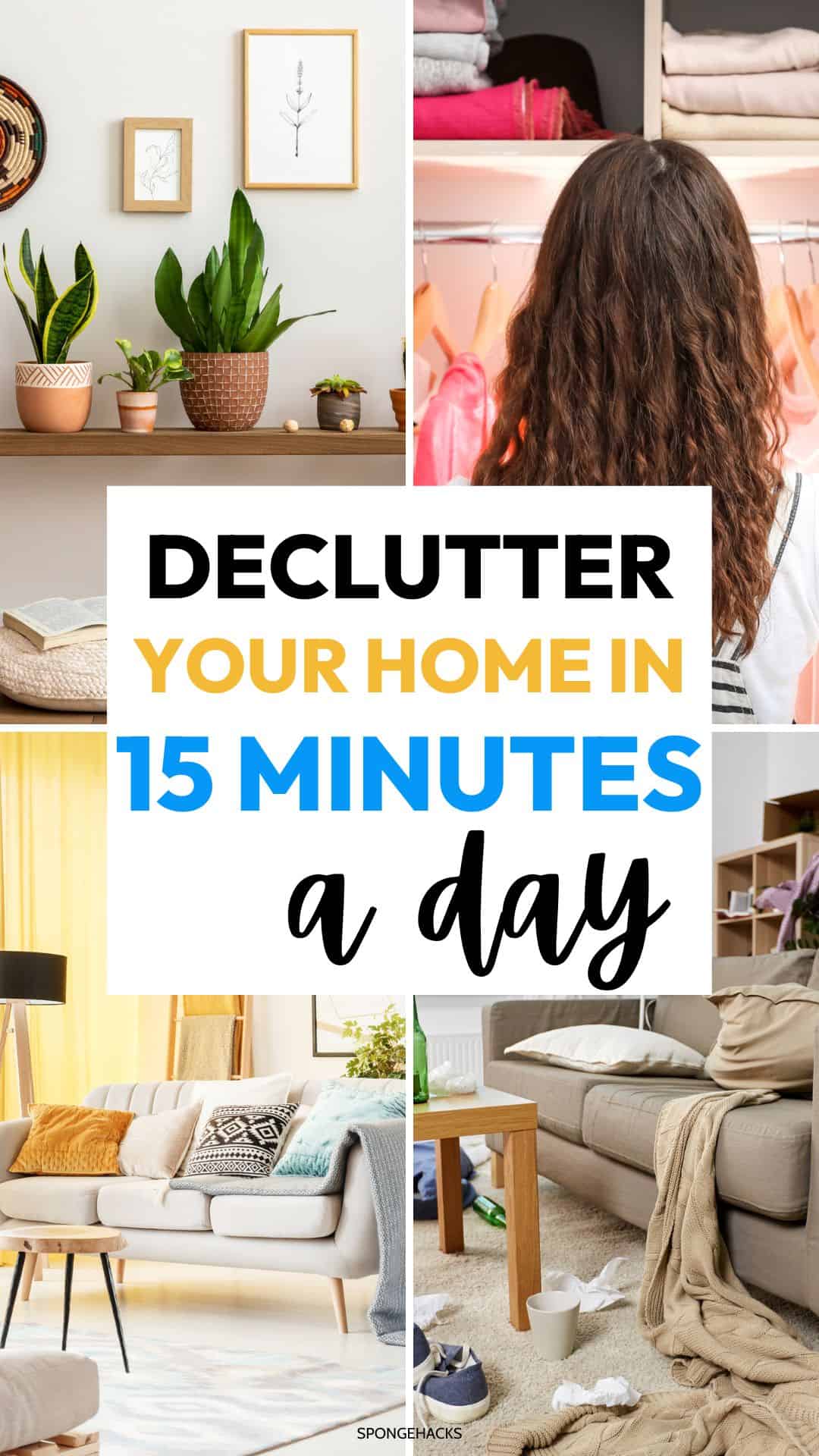 Transform Your Living Space with a Simple 15-Minute Daily Decluttering ...