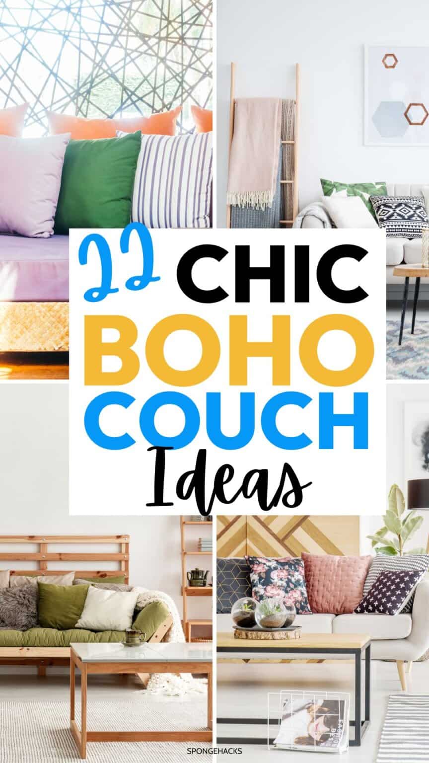 22 Chic Boho Couch Ideas for Your Apartment