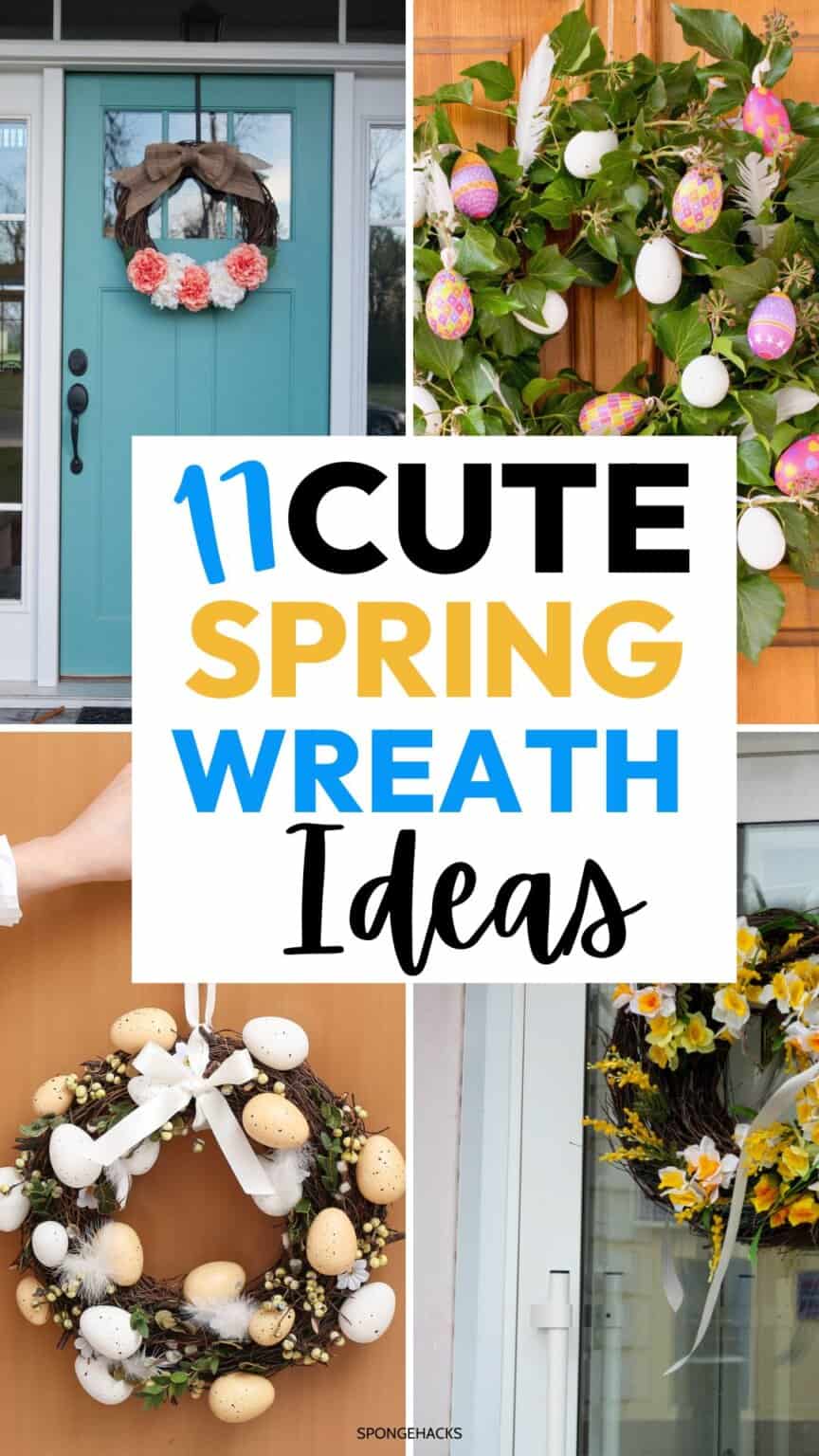 The DIY Spring Wreaths That Will Instantly Make Your Front Door Look ...