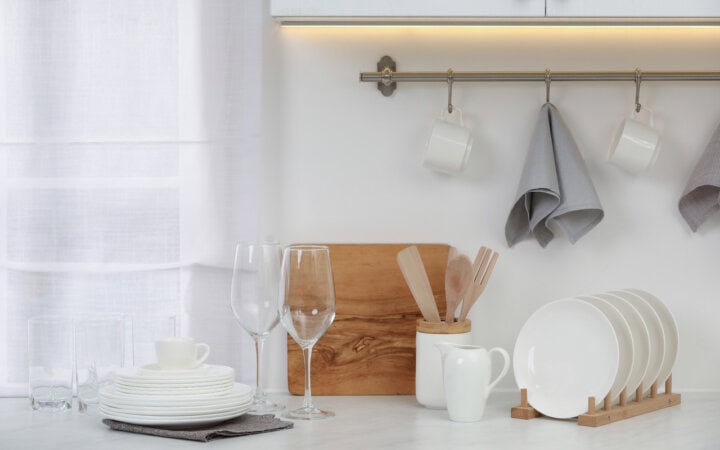10 Stylish Wooden Dish Drying Rack for the Kitchen