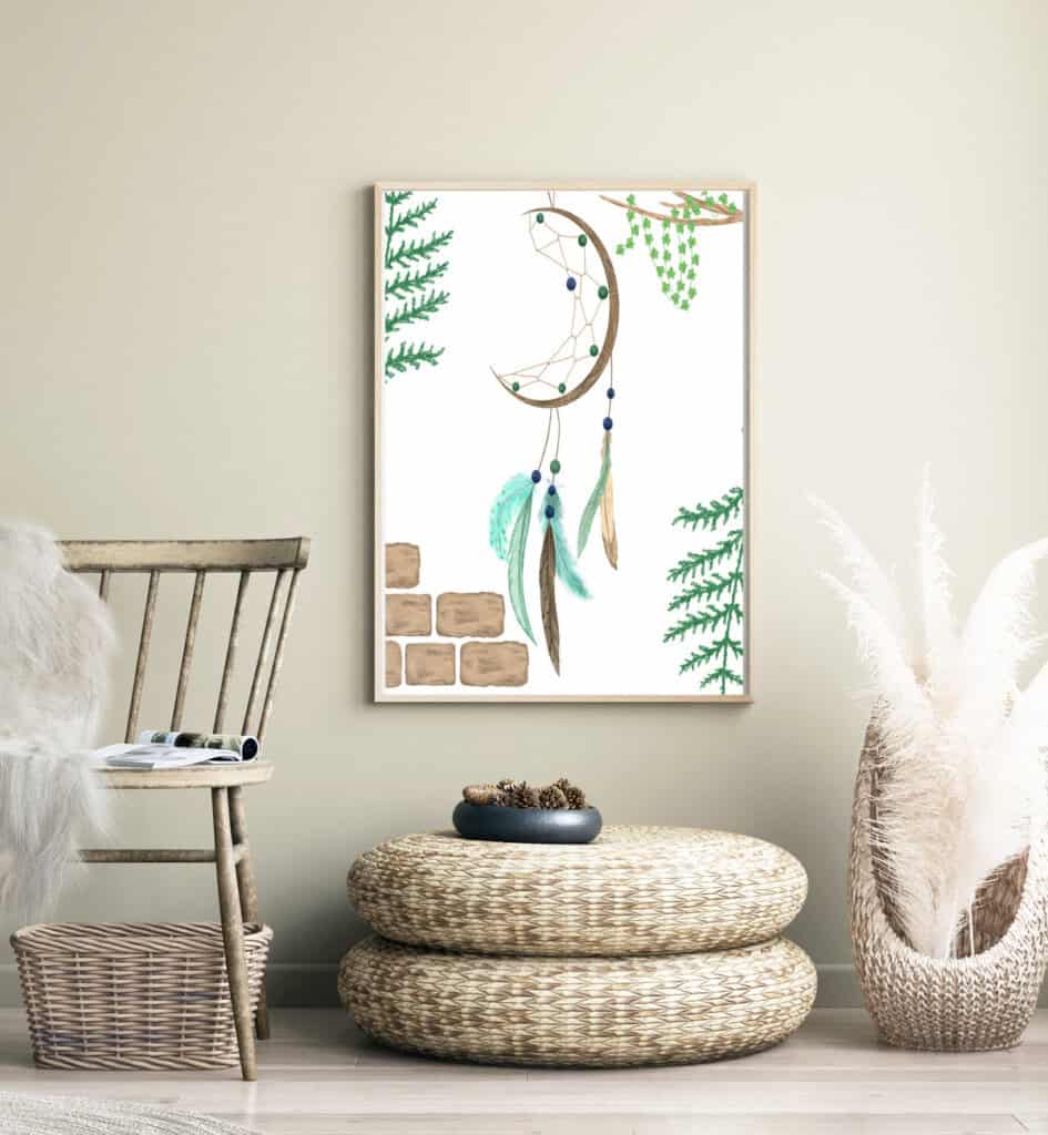 How to Style Boho Art Painting for a Dreamy, Aesthetic Home