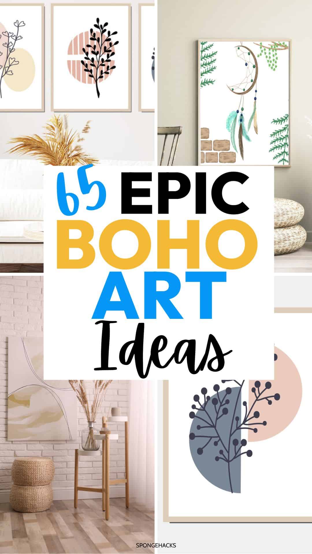 How to Style Boho Art Painting for a Dreamy, Aesthetic Home