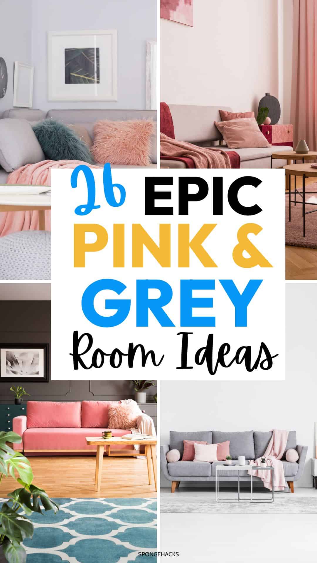 How to Have a Pink & Grey Room That Will Make You Obsessed With This ...