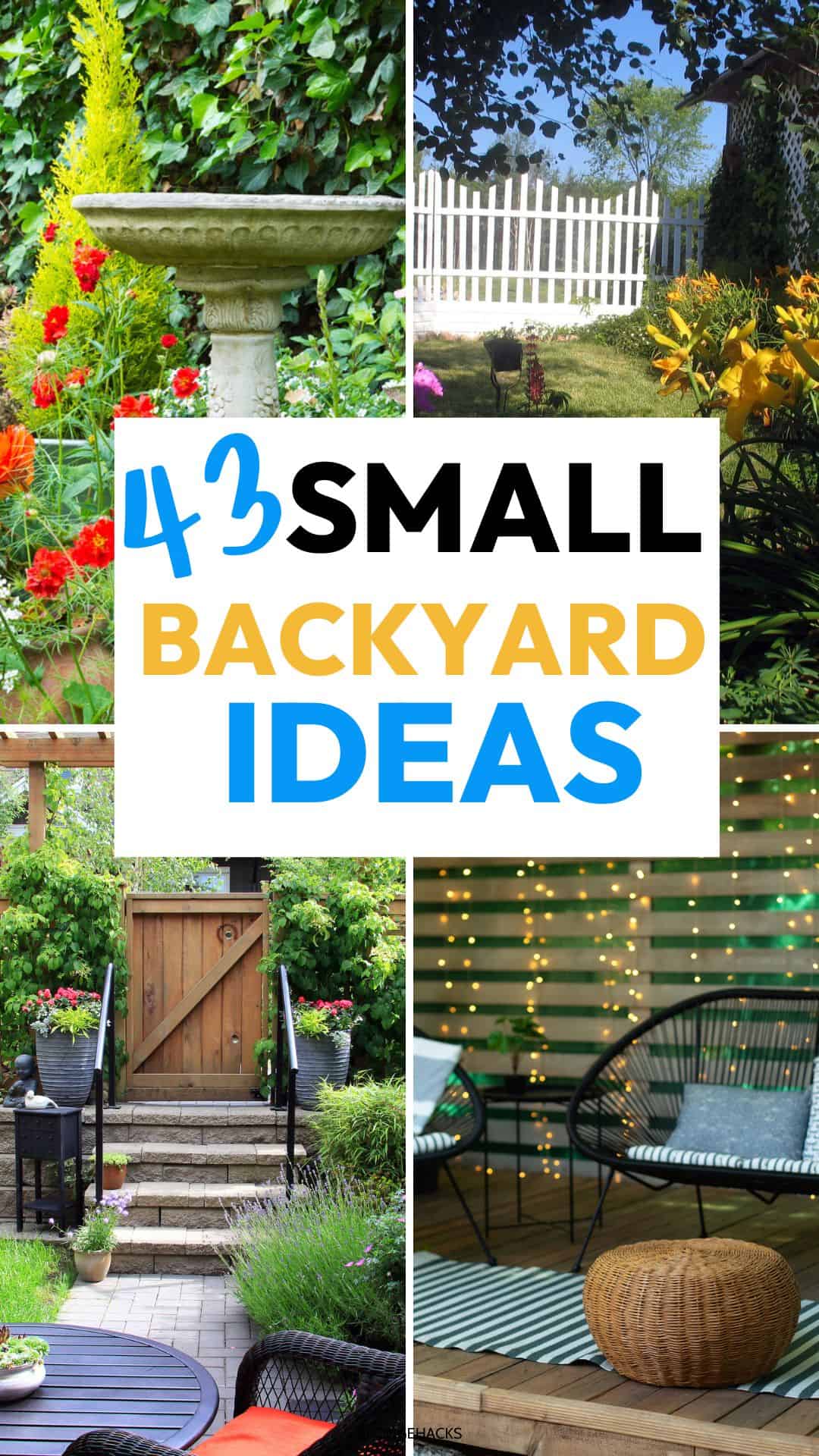 The Small Backyard & Patio That'll Make Any Outdoor Space Feel Like a ...