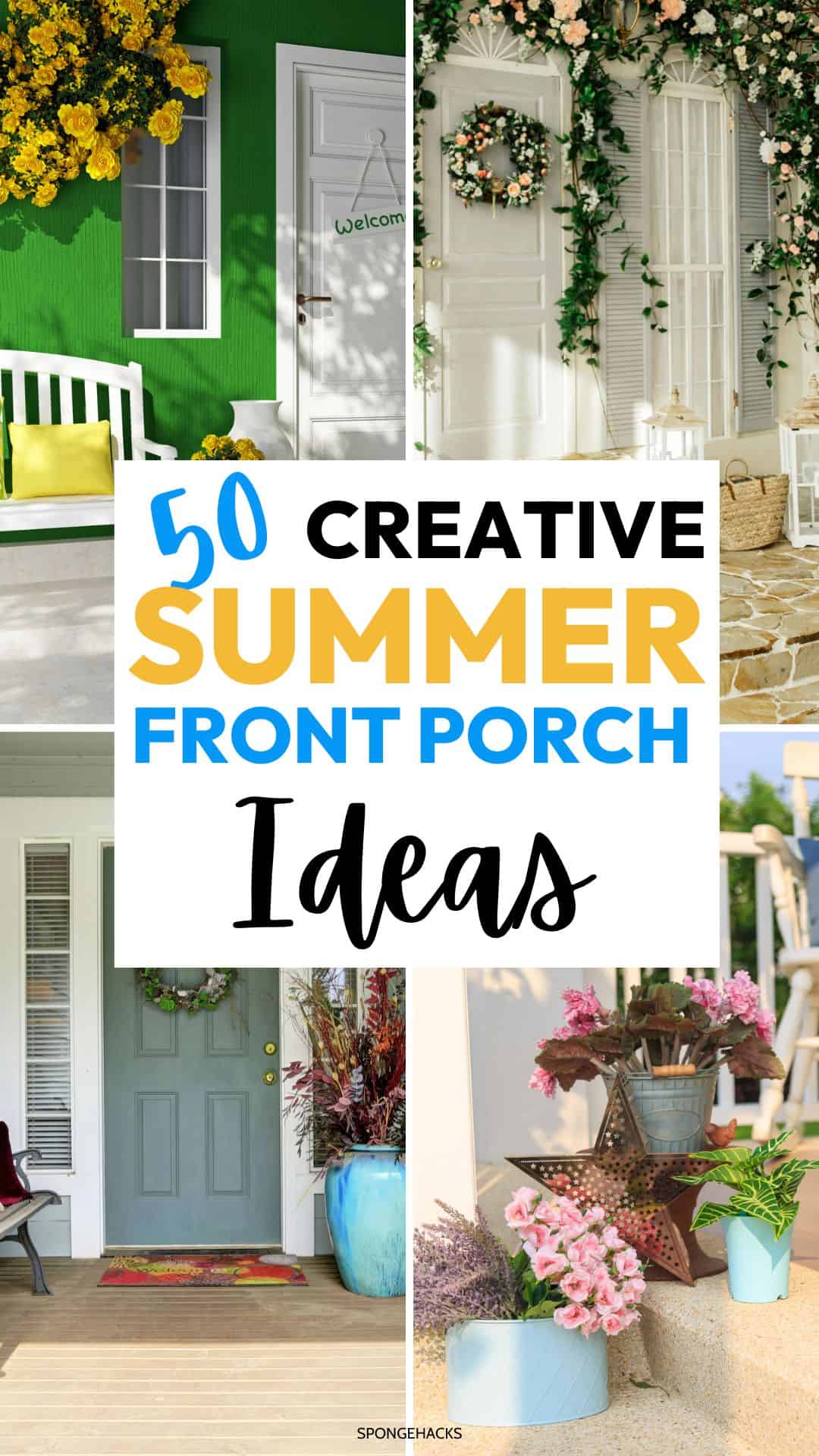 Genius Summer Front Porch Decor That’s Guaranteed to Turn Heads