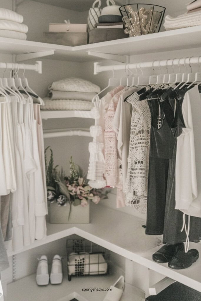 70 Genius Walk in Closet Corner Ideas for the Smallest Bedrooms (Every ...