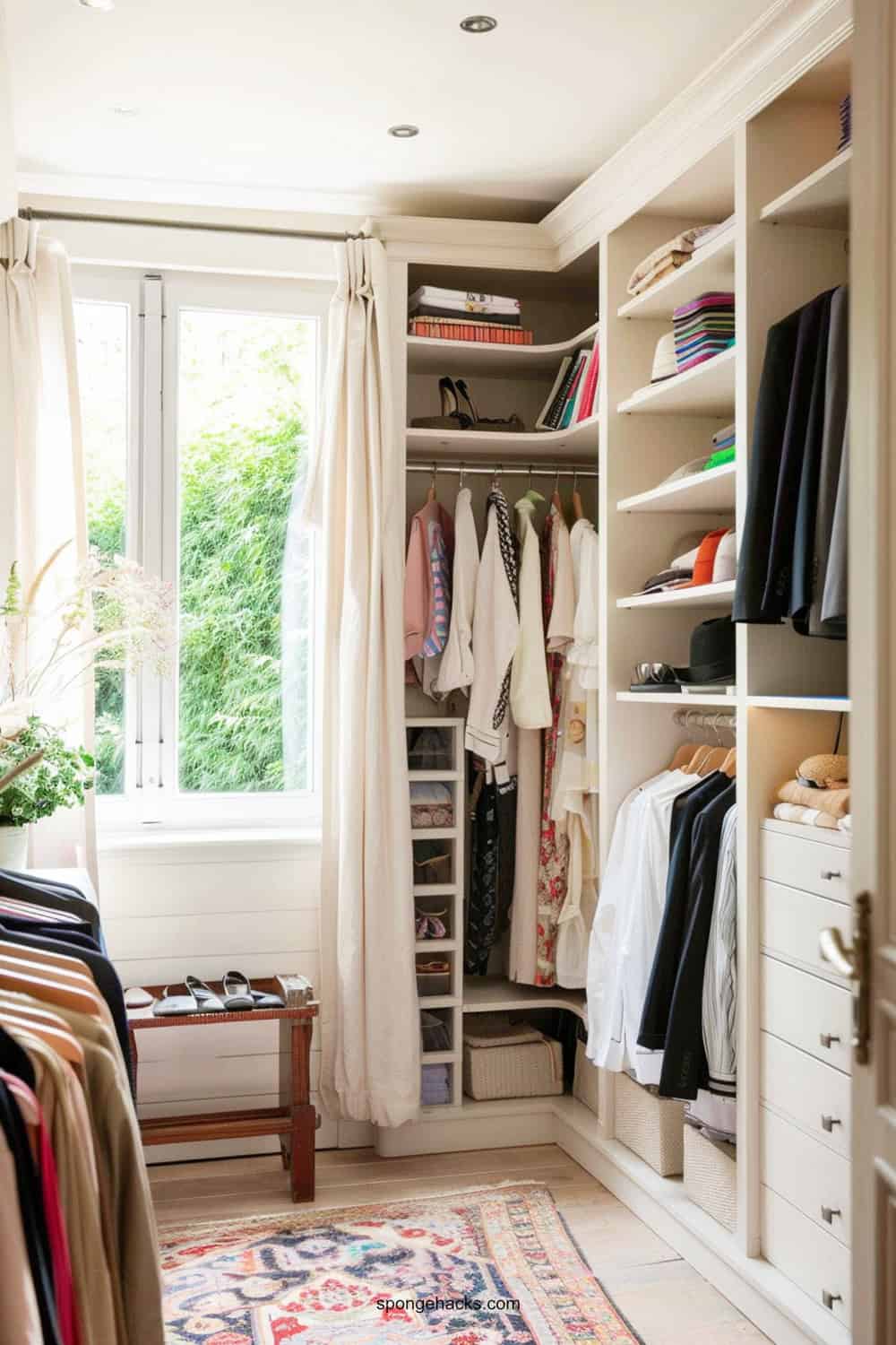 70 Genius Walk in Closet Corner Ideas for the Smallest Bedrooms (Every ...
