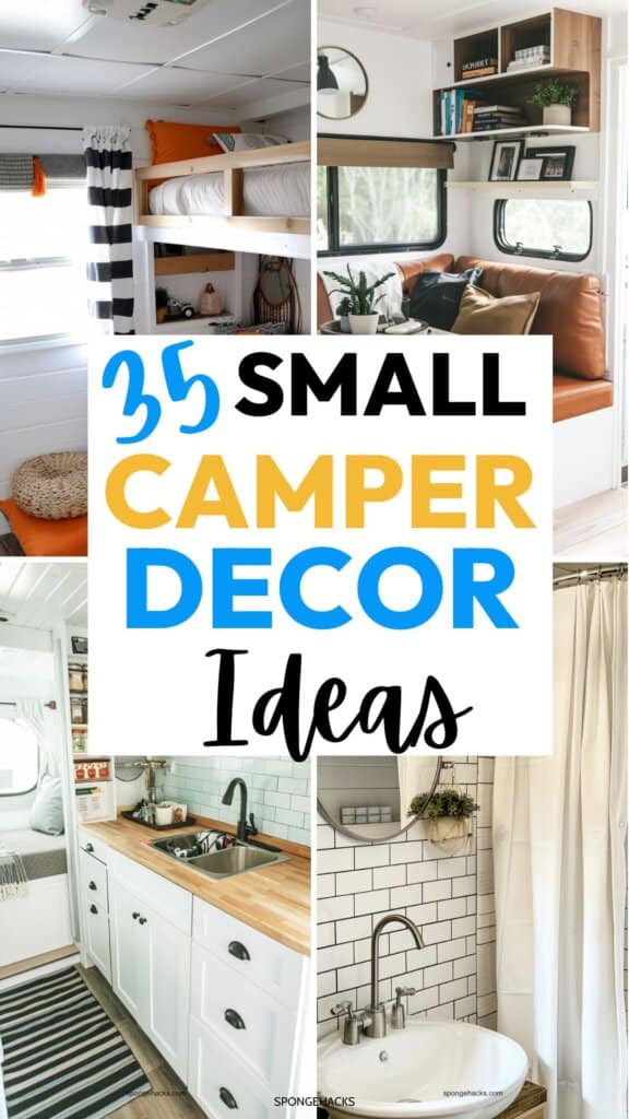 How to Make Your Small Camper Decor Feel Like a Chic Tiny Home (Modern ...
