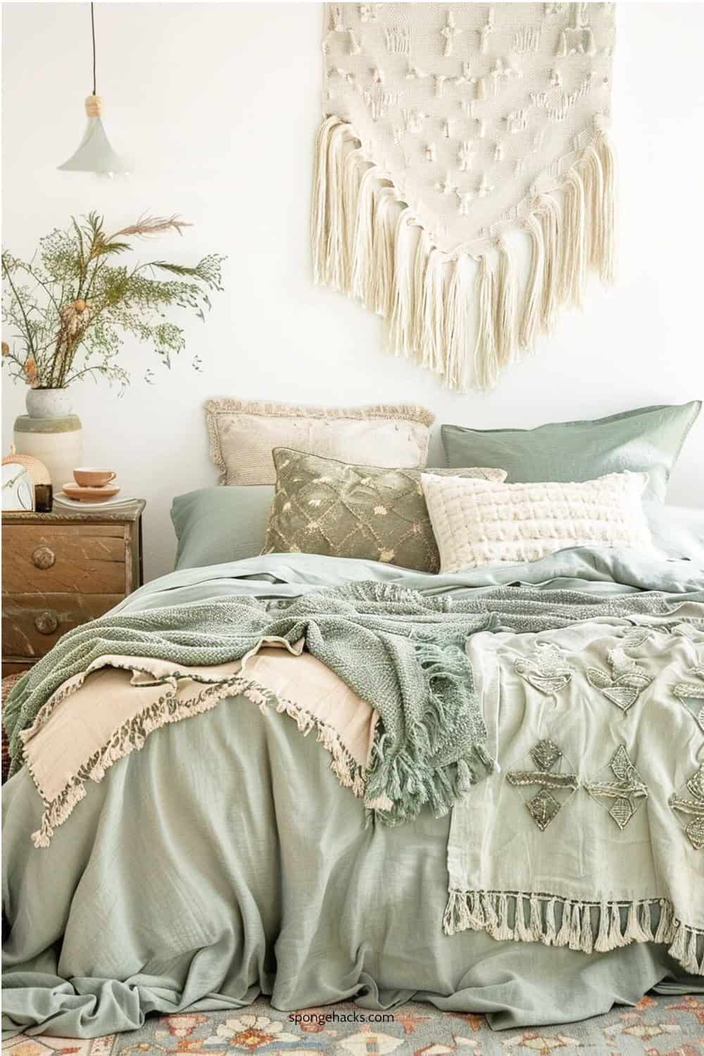 47 Best Boho Bedroom Bedding To Transform Your Space - Sponge Hacks