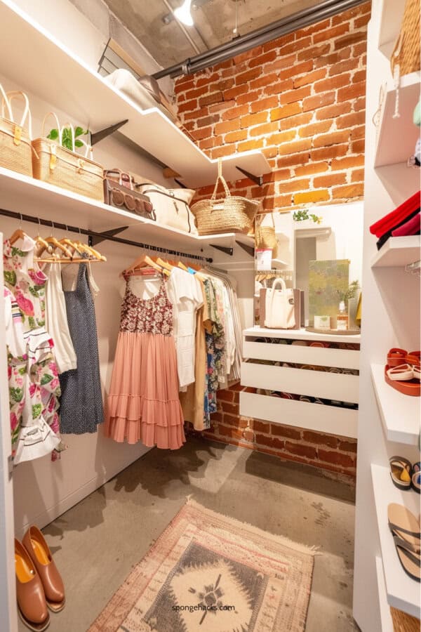 70 Genius Walk in Closet Corner Ideas for the Smallest Bedrooms (Every ...