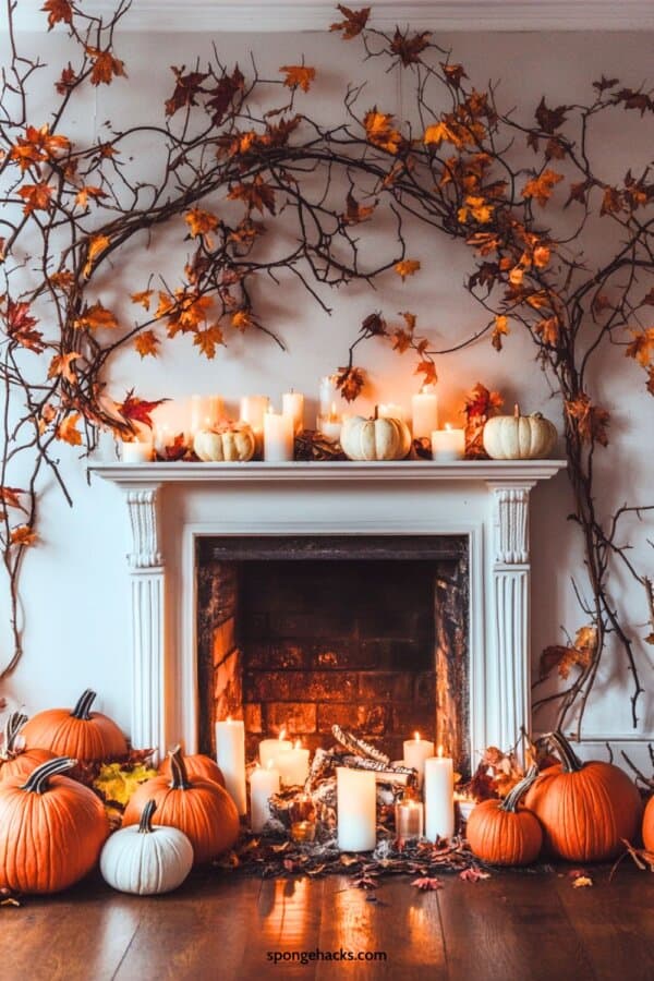 The Must-Have Fall Mantel Decor That Instantly Makes Your Fireplace a ...