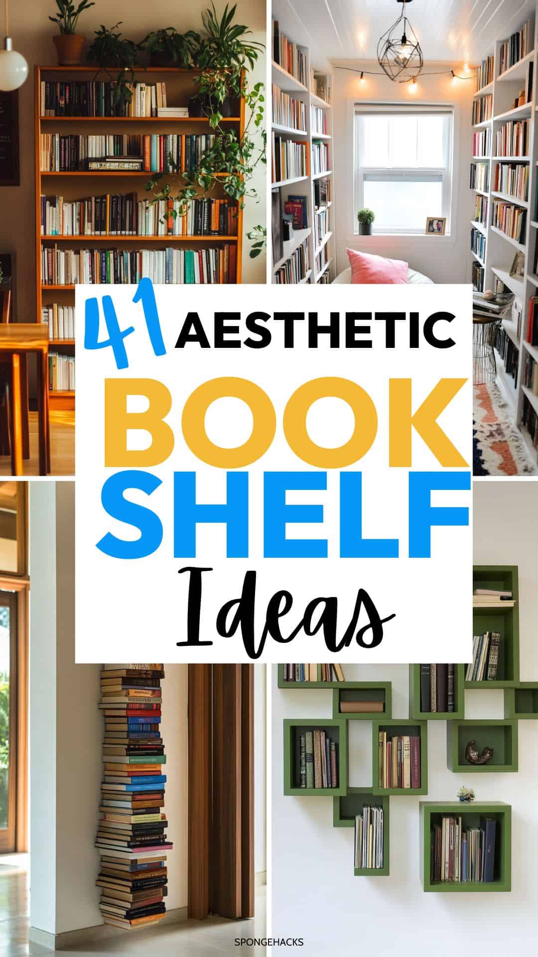 41 Absolutely Chic Book Shelf Ideas for an Aesthetic Vibe