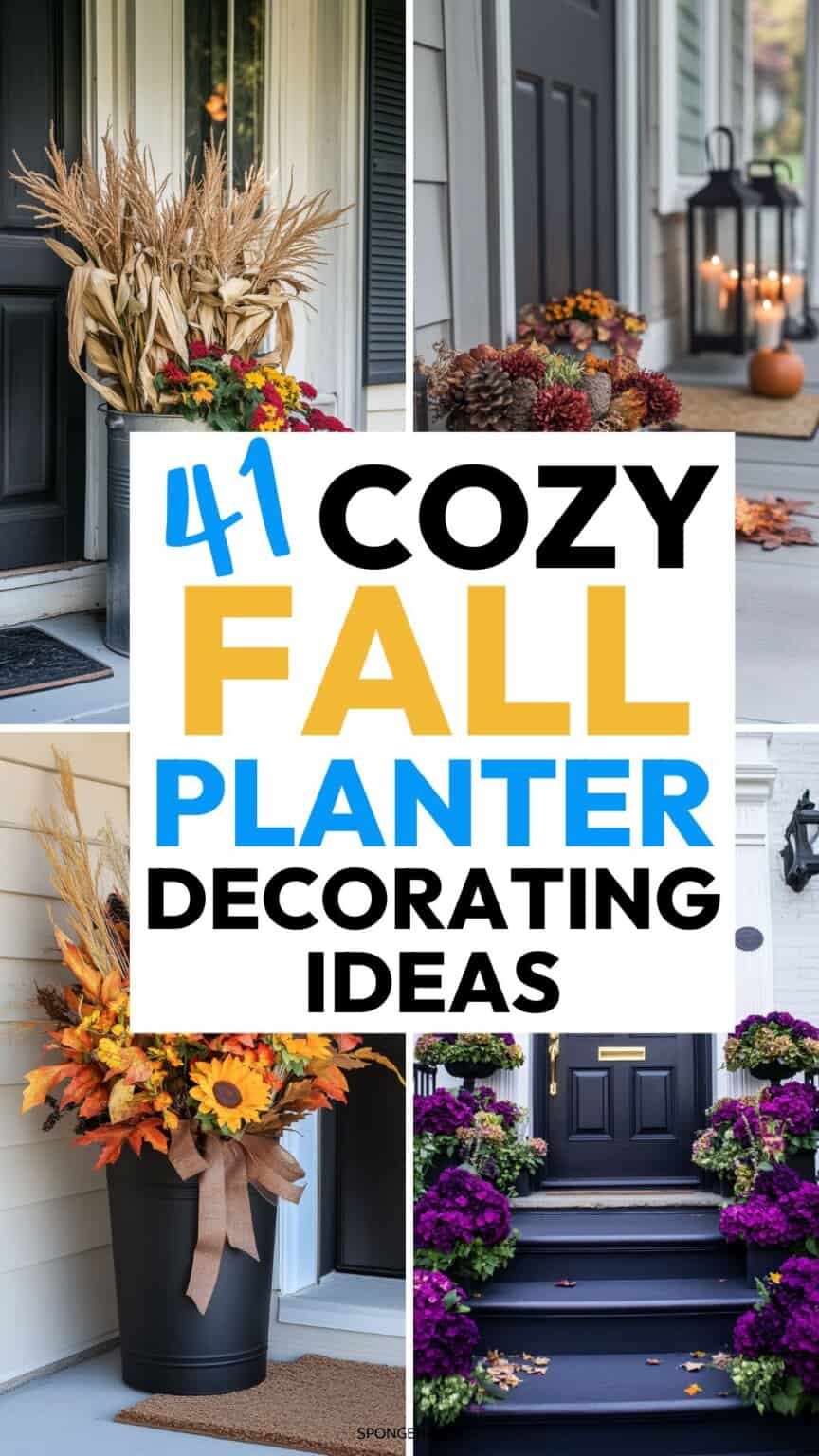 Cozy, Cute & Rustic Fall Planter Styling Secret That Instantly Upgrades ...
