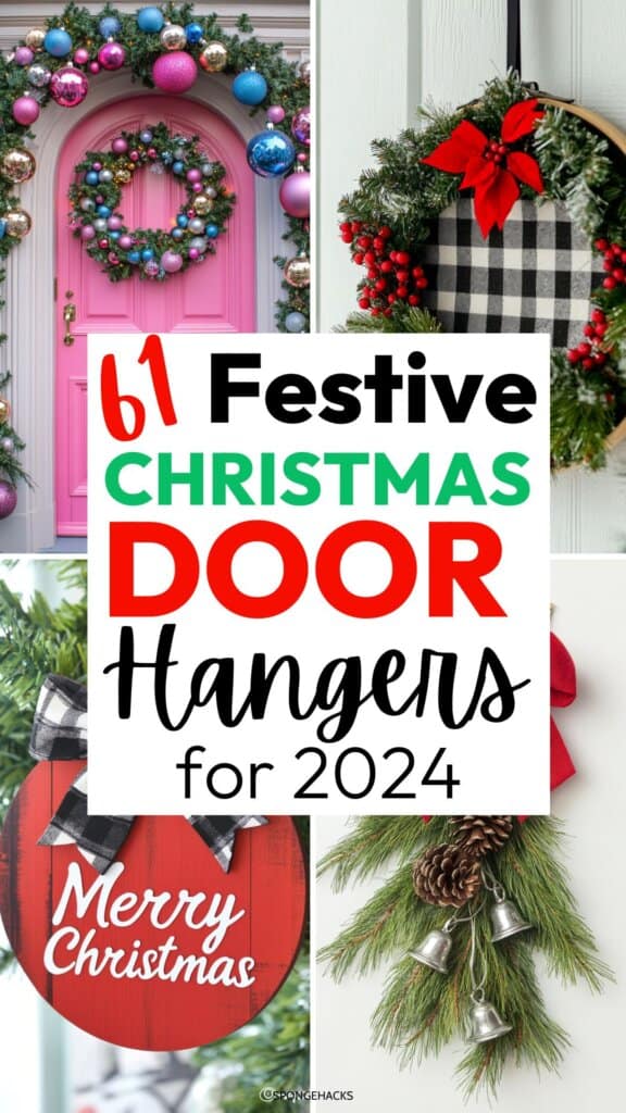 The Christmas Door Hanger That Instantly Makes Your Home Feel Festive ...