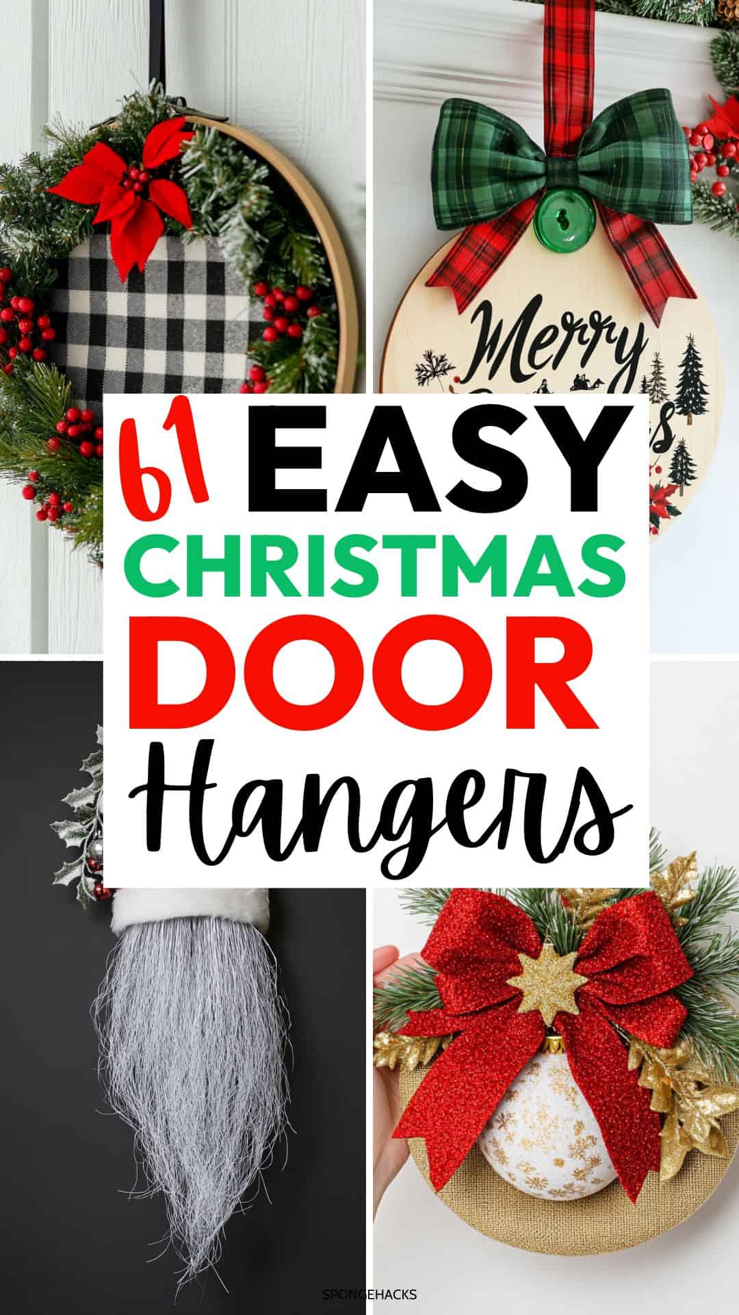 The Christmas Door Hanger That Instantly Makes Your Home Feel Festive ...