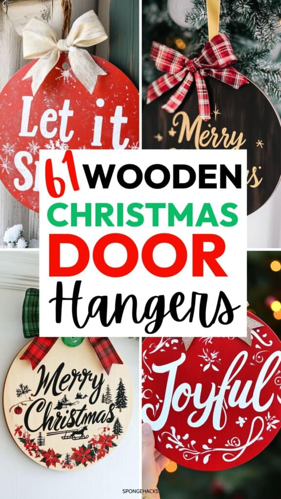 The Christmas Door Hanger That Instantly Makes Your Home Feel Festive ...