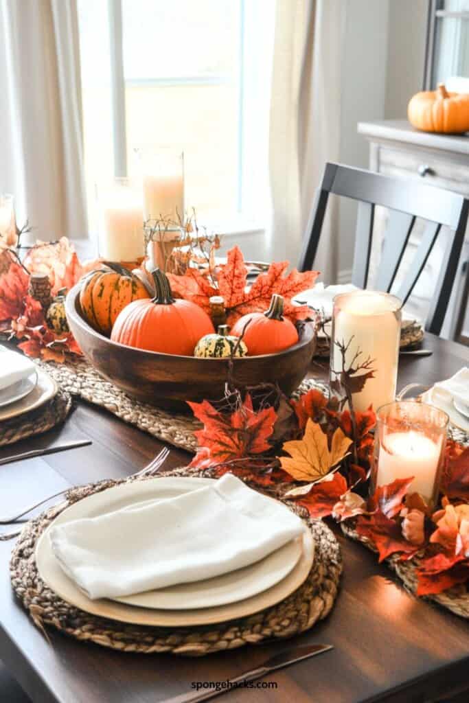 The Fall Dining Room Table Styling Decor That Makes Any Meal Feel Extra ...
