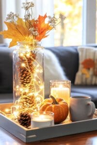 24 Easy Fall Dining Room Table Decor You Can Do in a Pinch