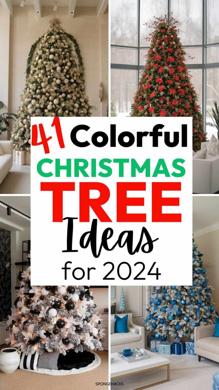 41 Unique Christmas Tree Ideas for a Chic Holiday Look