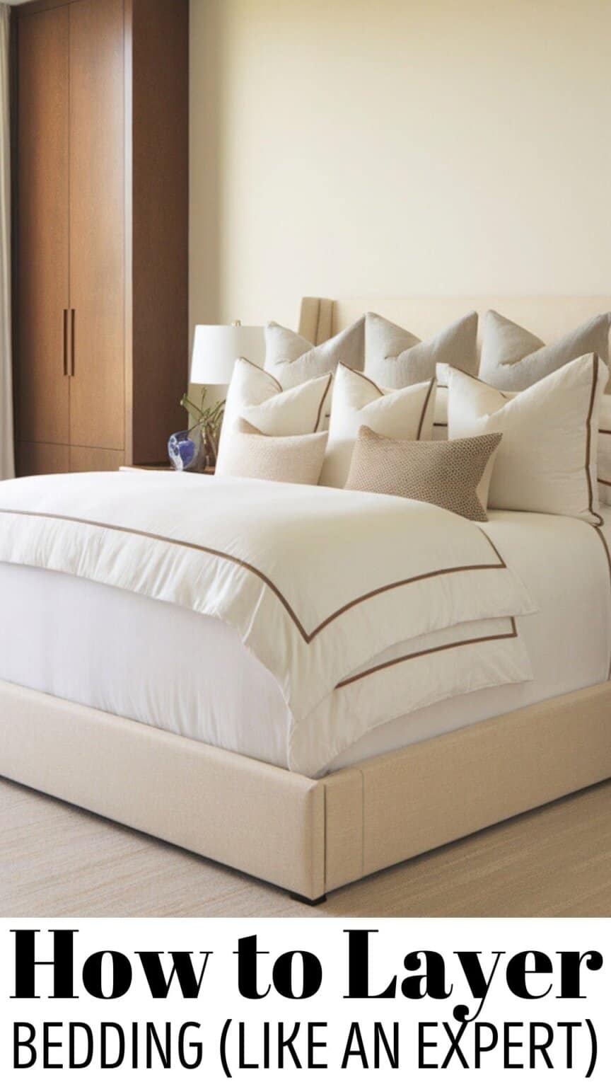 How to Layer a Bed Like a Designer (Without the Stress)