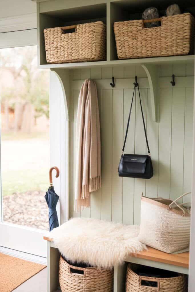 How to Create an Aesthetic Cottage Entryway