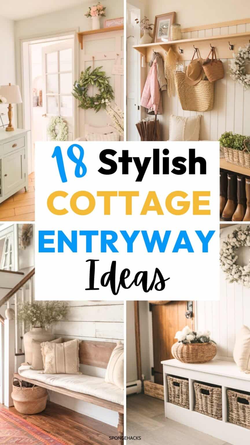 How to Create an Aesthetic Cottage Entryway
