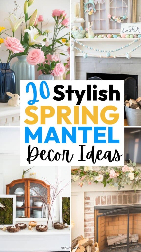 How to Style a Spring Mantel That Feels Like a Breath of Fresh Air
