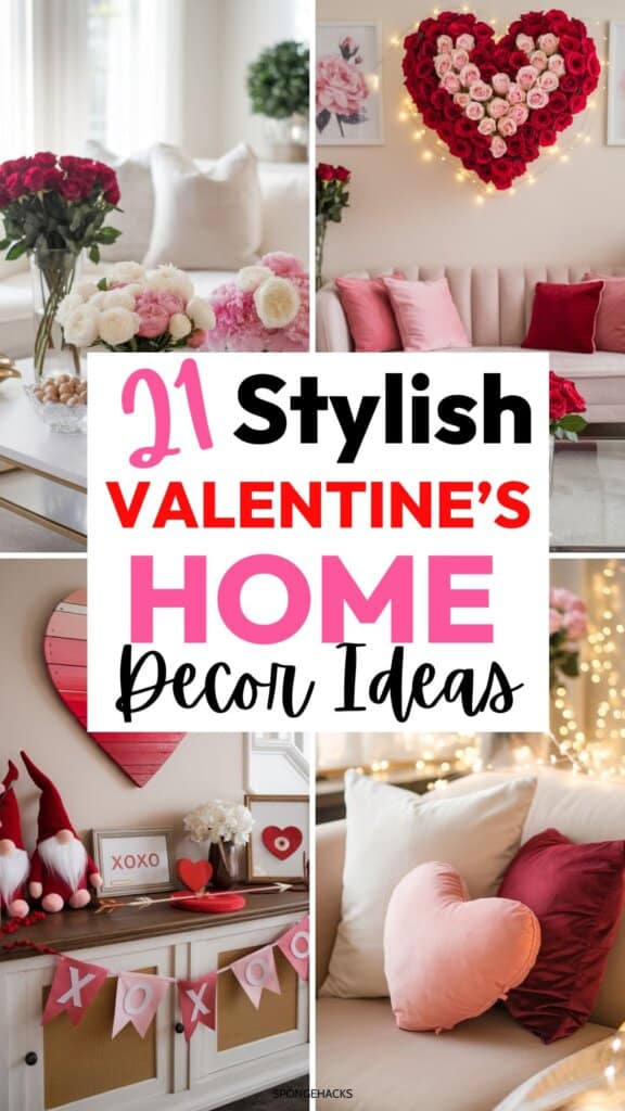 21 Cozy Valentine’s Home Decor Ideas
