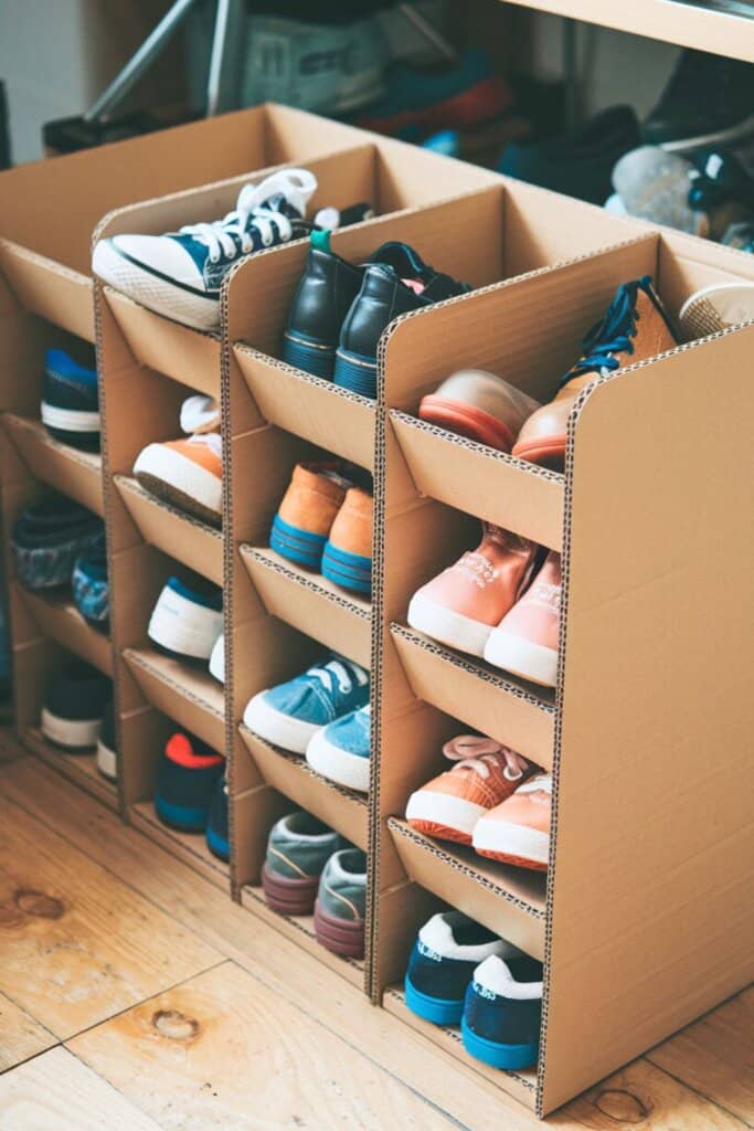 The Genius Shoe Storage Hack That Instantly Makes a Small Space Feel Bigger