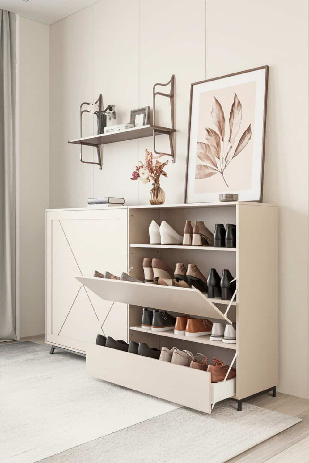 The Genius Shoe Storage Hack That Instantly Makes a Small Space Feel Bigger