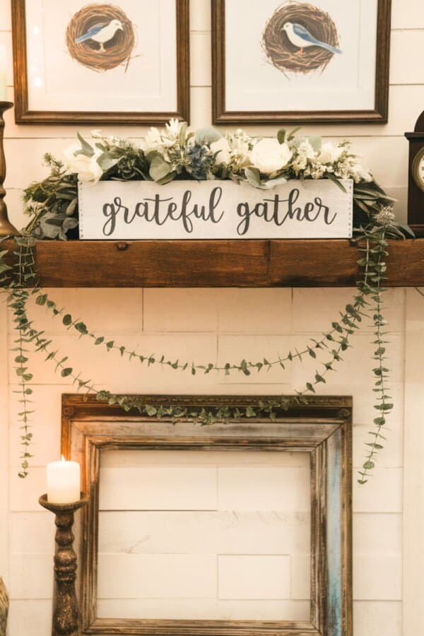 How to Style a Spring Mantel That Feels Like a Breath of Fresh Air