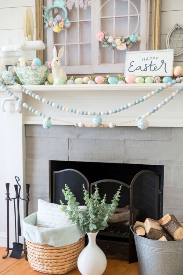 How to Style a Spring Mantel That Feels Like a Breath of Fresh Air
