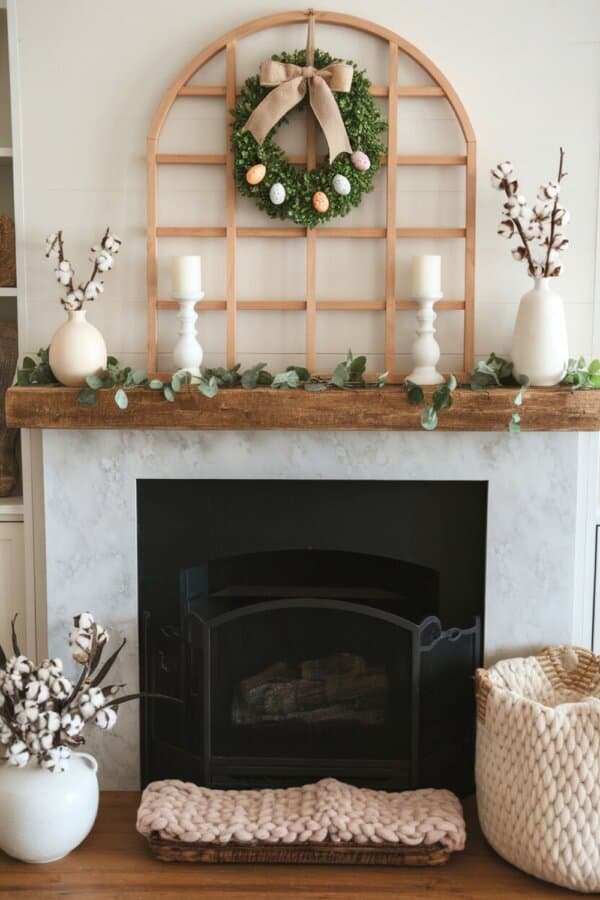 How to Style a Spring Mantel That Feels Like a Breath of Fresh Air