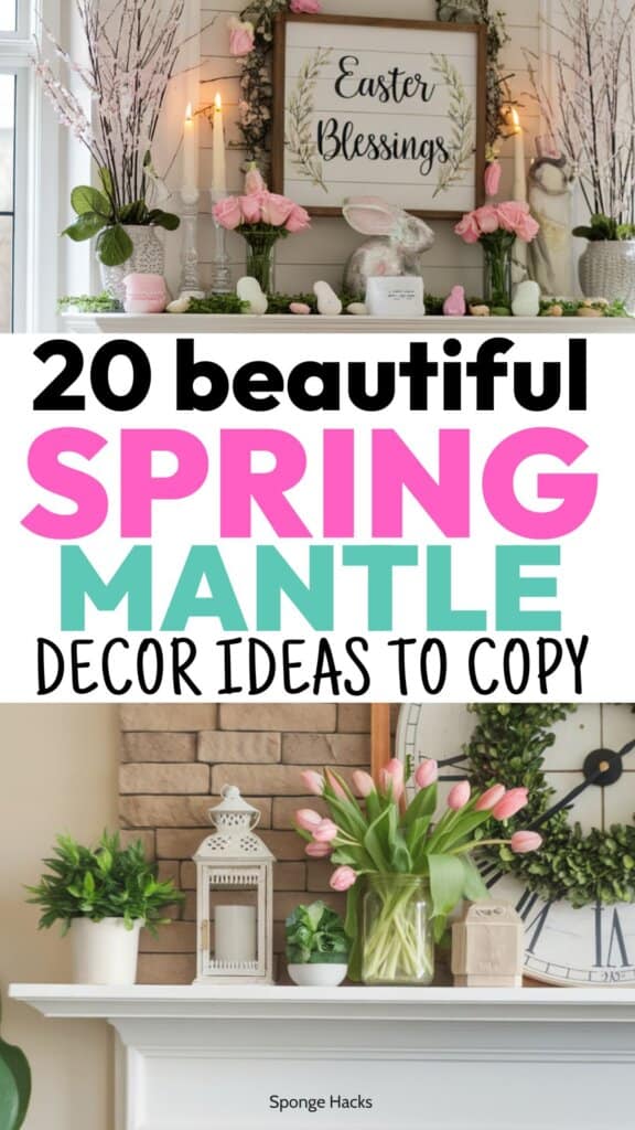 How to Style a Spring Mantel That Feels Like a Breath of Fresh Air