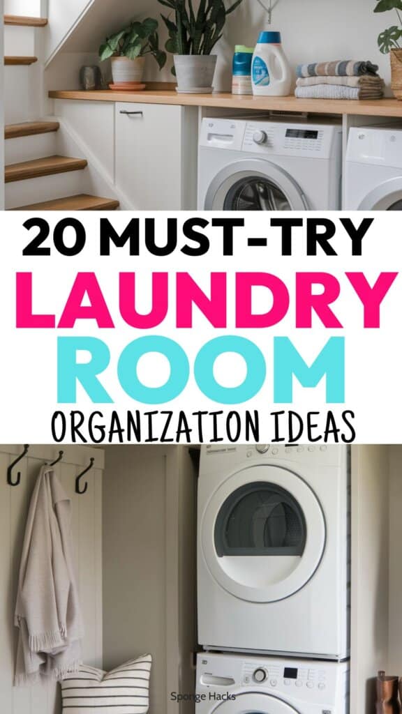 20 Brilliant Laundry Room Organization Ideas for Any Home