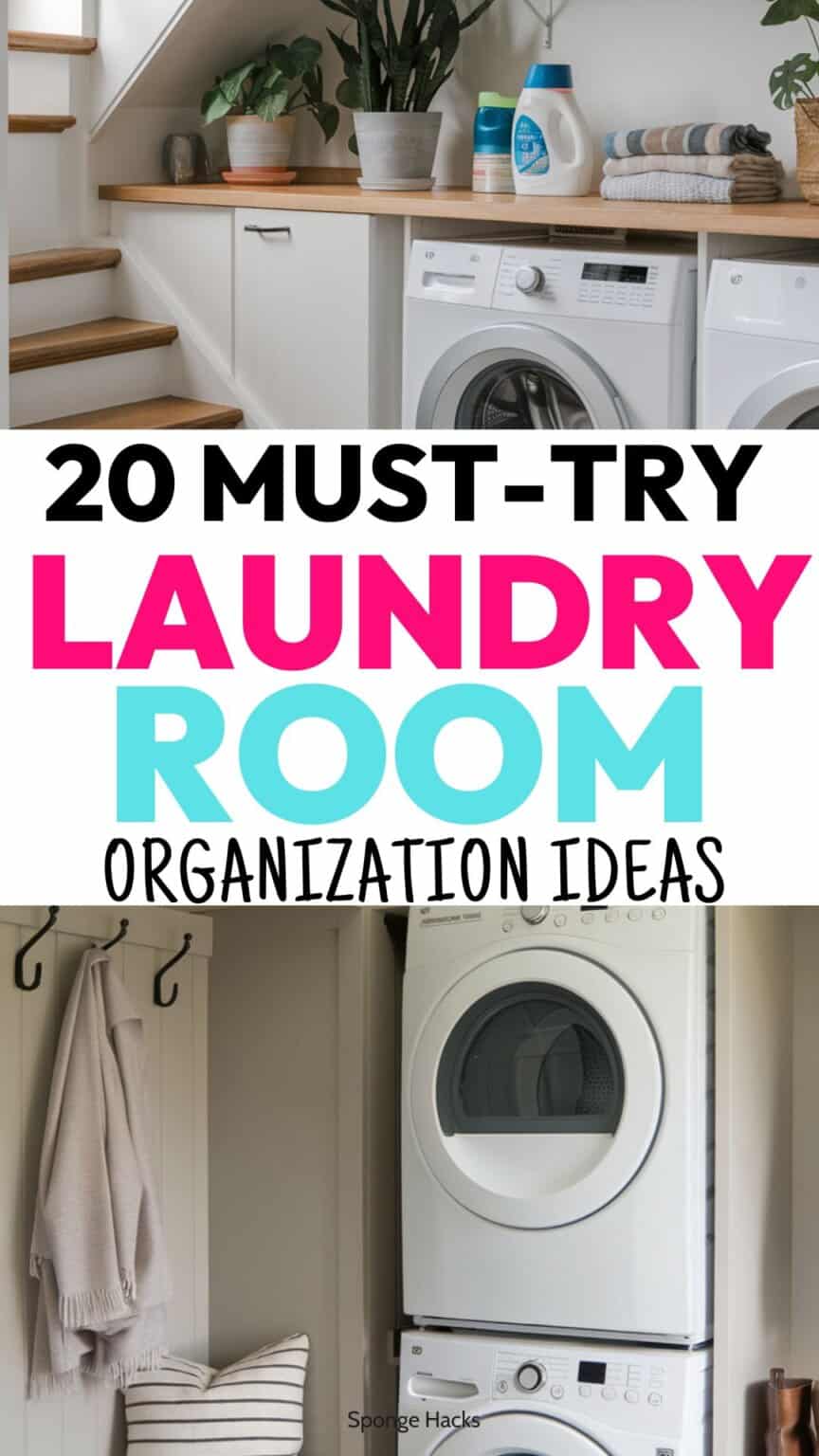 20 Brilliant Laundry Room Organization Ideas for Any Home