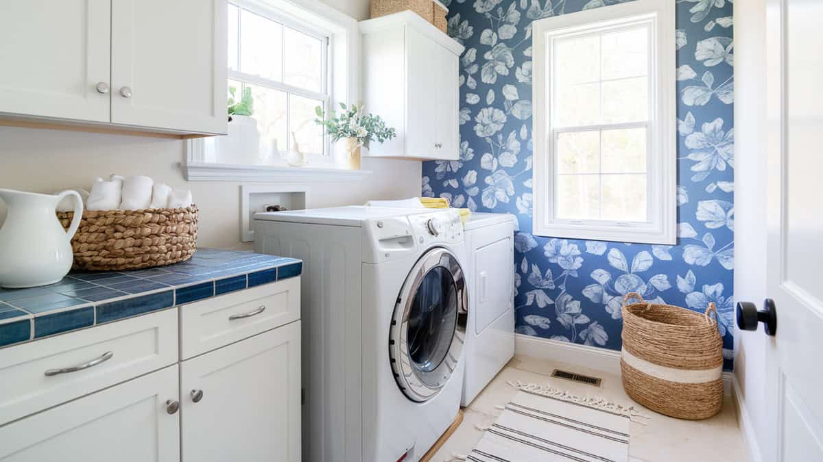 The Small Laundry Room Refresh Glow-Up That Will Make You Obsessed With ...