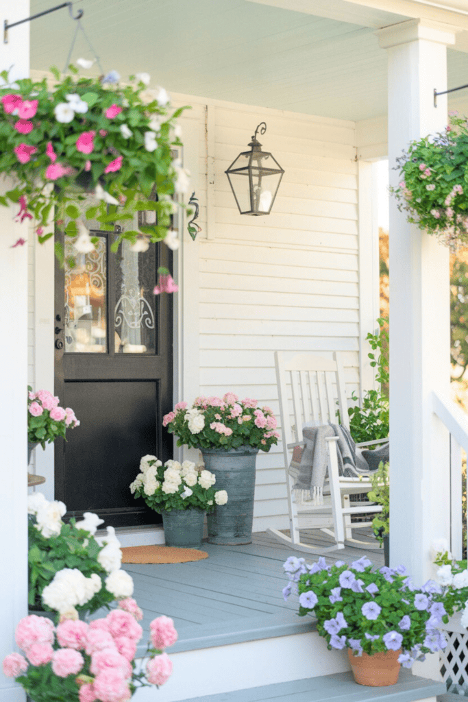 How to Style the Prettiest Spring Front Porch That Stops Guests in ...