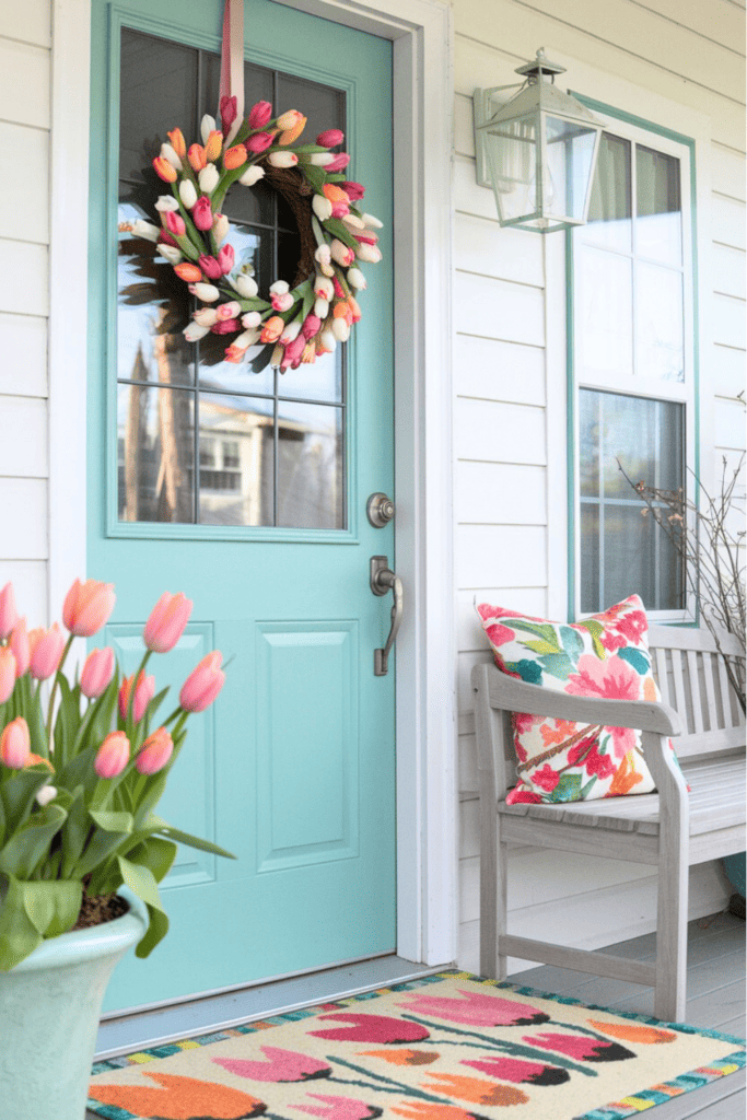How to Style the Prettiest Spring Front Porch That Stops Guests in ...