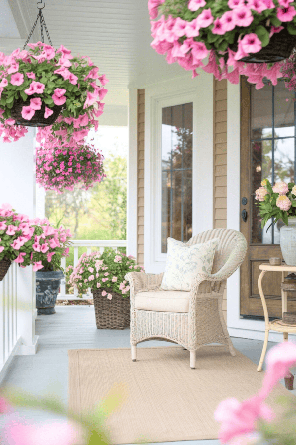How to Style the Prettiest Spring Front Porch That Stops Guests in ...