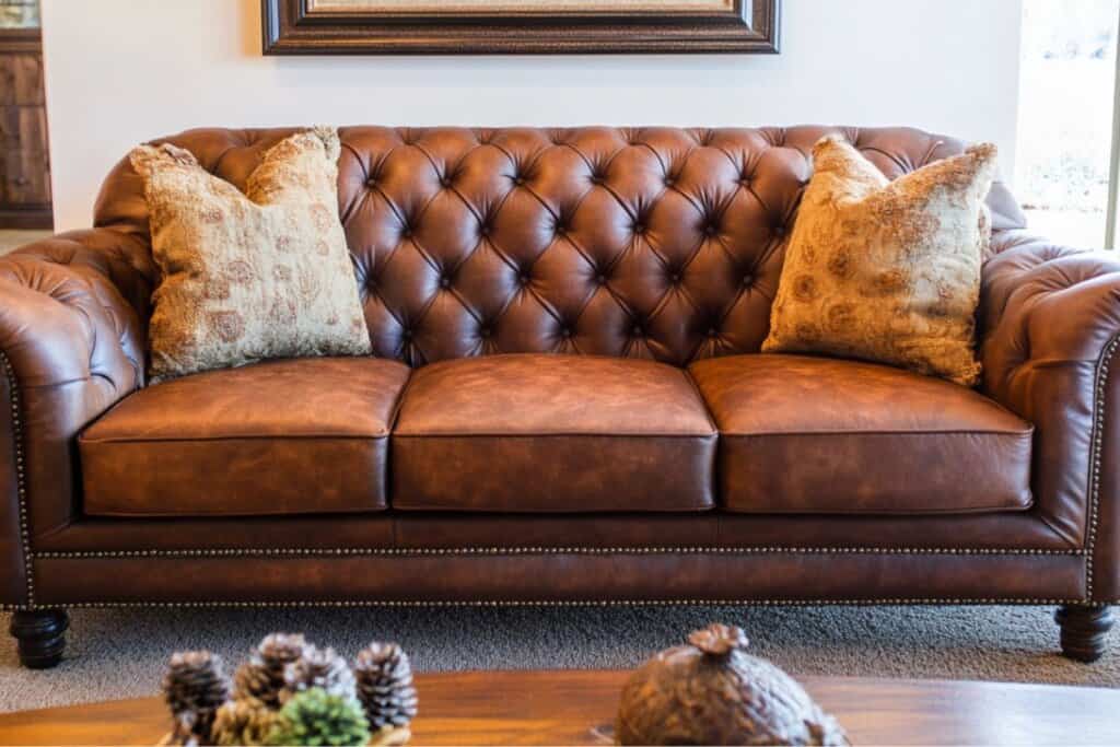 The Chocolate Brown Couch Living Room Aesthetic You Need