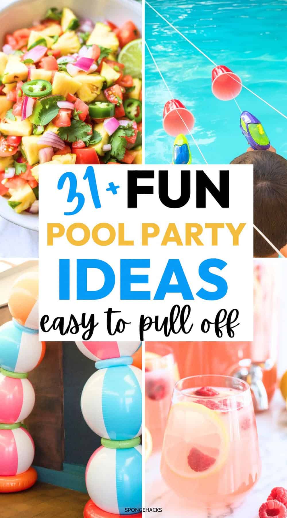Fun & Festive Pool Party Ideas that Are Easy to Pull Off